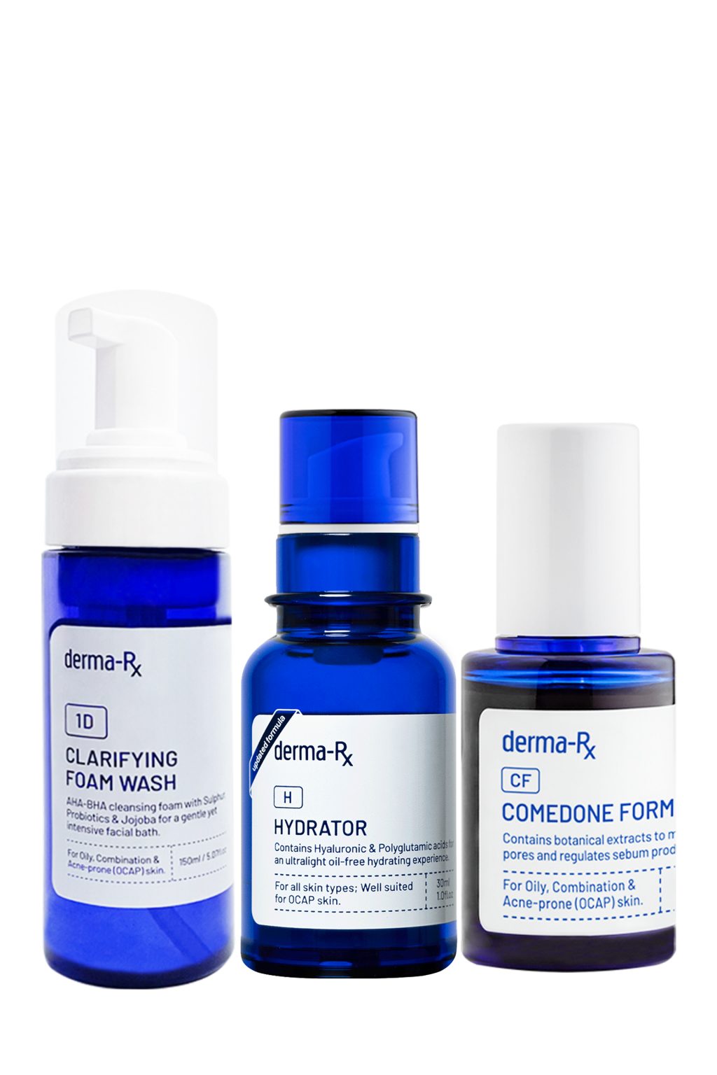 Oily Combination Acne Prone Bundle - derma-Rx
